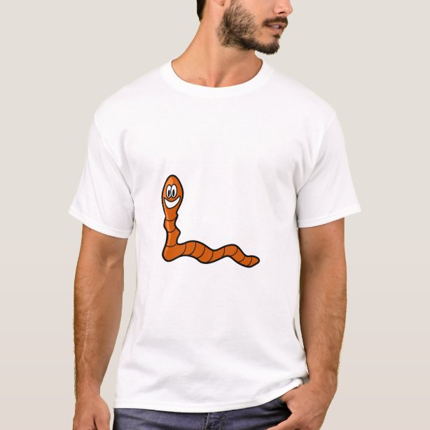 Worm T-Shirts & Shirt Designs | Zazzle UK