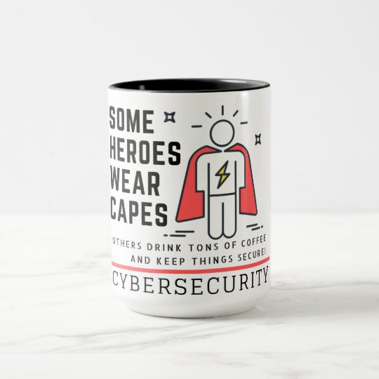 Cybersecurity Hero Mug | Zazzle.co.uk
