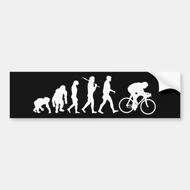 Cycling Cyclists pedal power Racing Bicycle gifts Bumper Sticker | Zazzle