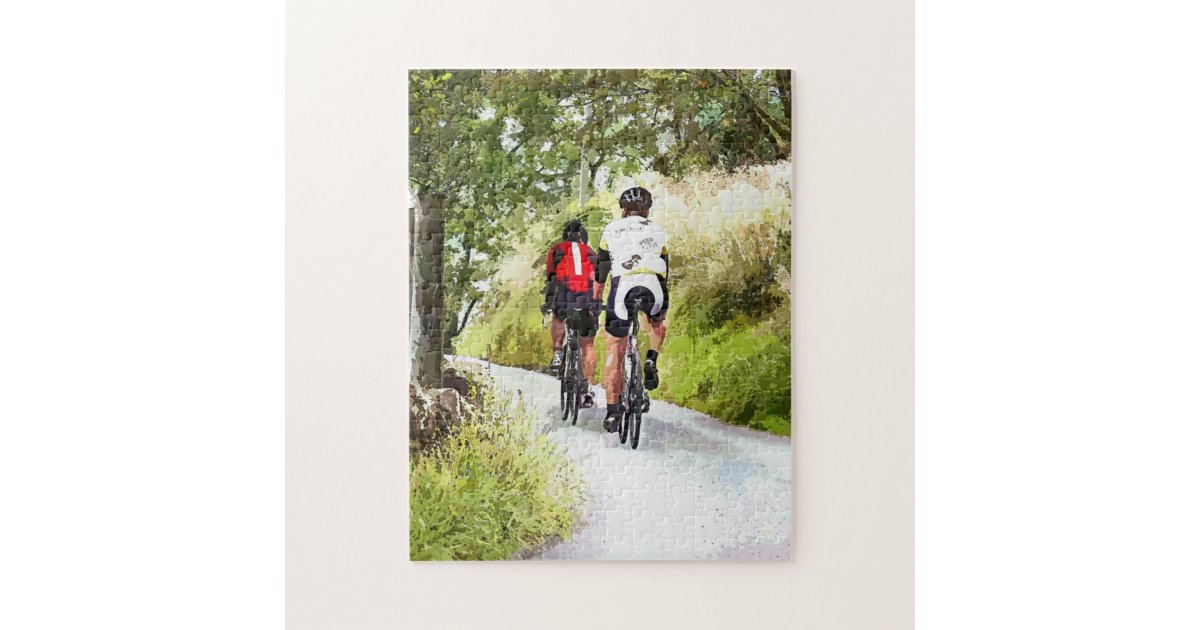 CYCLING JIGSAW PUZZLE | Zazzle