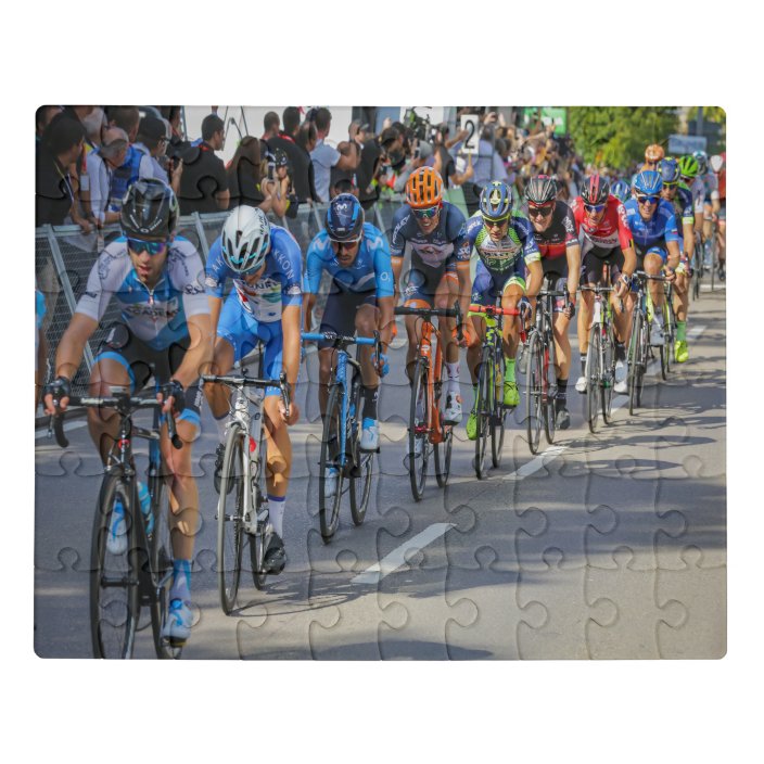 cycling race jigsaw puzzle | Zazzle.co.uk
