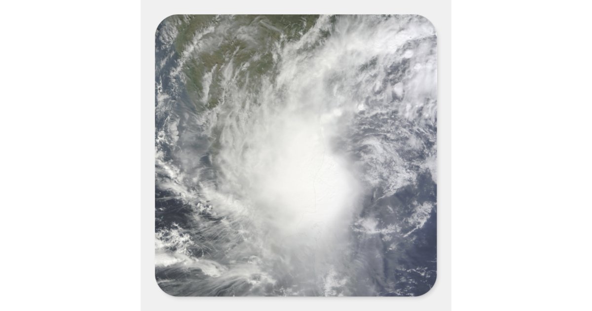 Cyclone Jal Square Sticker | Zazzle