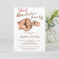 Dadchelor Baby Shower Invitation | Zazzle