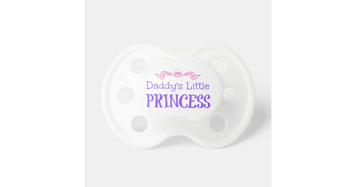 Daddy's Little Princess Dummy | Zazzle