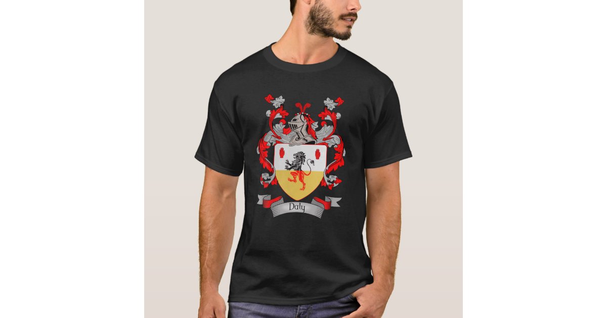Daly Coat Of Arms | Daly Surname Family Crest T-Shirt | Zazzle Daly Coat Of Arms | Daly Surname Family Crest T-Shirt | Zazzle