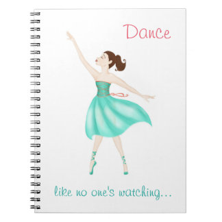 Dance Notebooks & Journals | Zazzle.co.uk