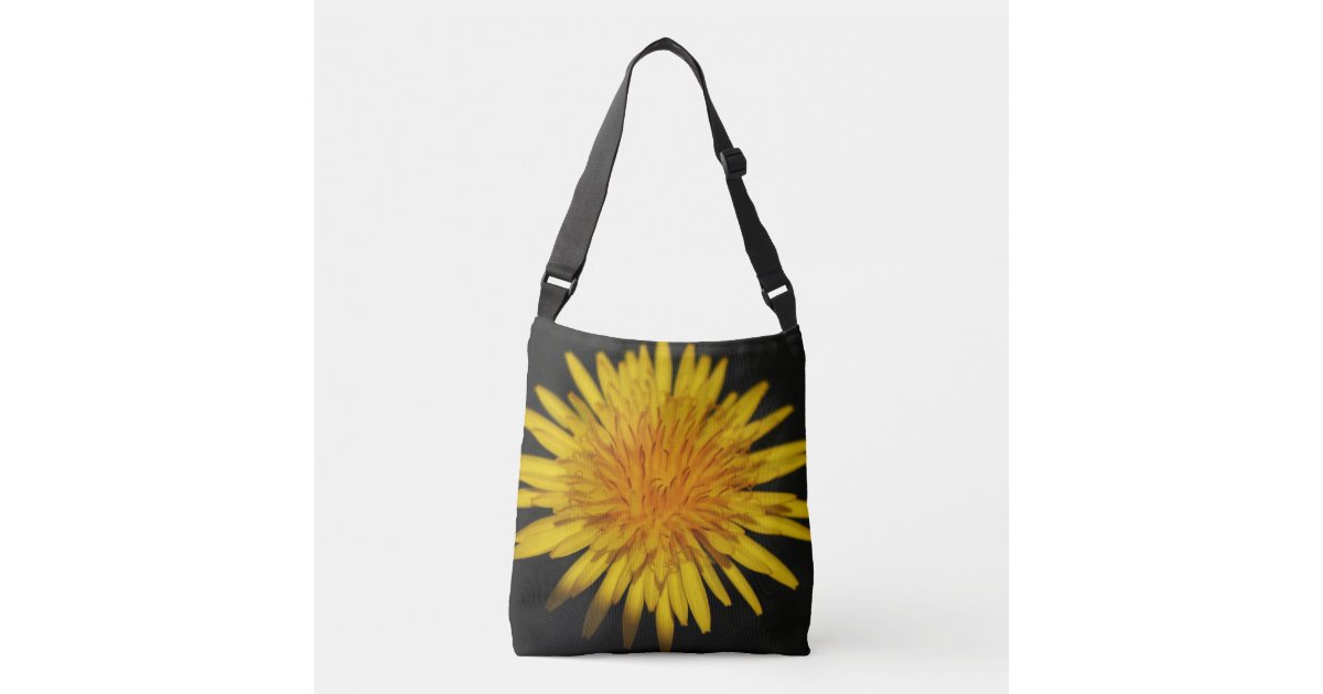 Dandelion Flower cbbcn Crossbody Bag | Zazzle
