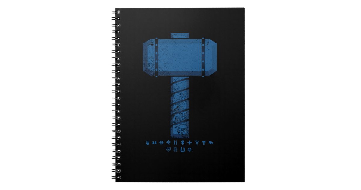 DAoC Midgard Hammer and Class Emblems Notebook | Zazzle