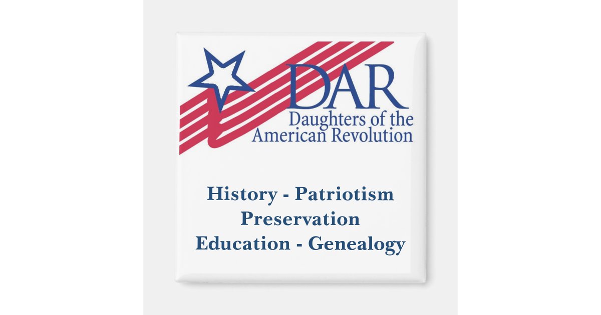 DAR Logo Magnet | Zazzle