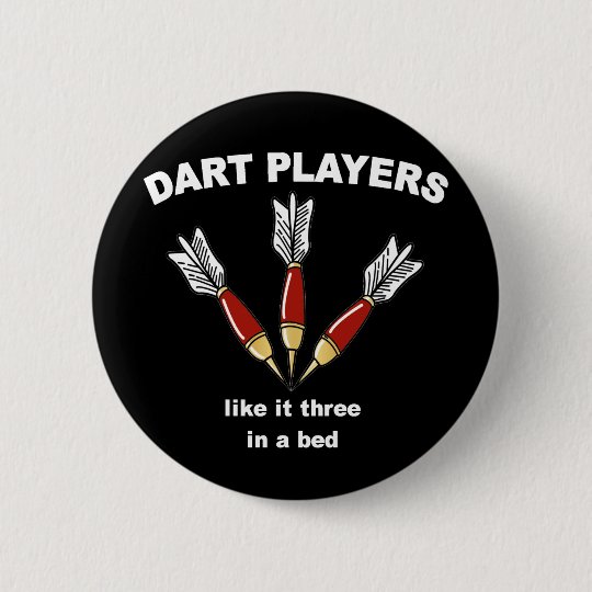 Darts 6 Cm Round Badge | Zazzle.co.uk