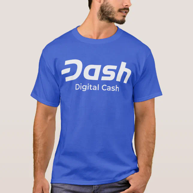 Dash Digital Cash New Logo T-Shirt | Zazzle