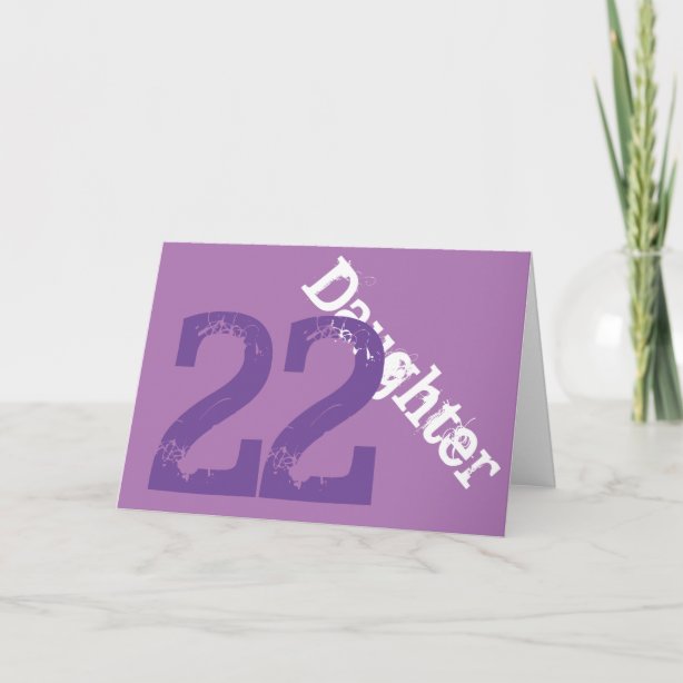 22nd Birthday Cards | Zazzle UK