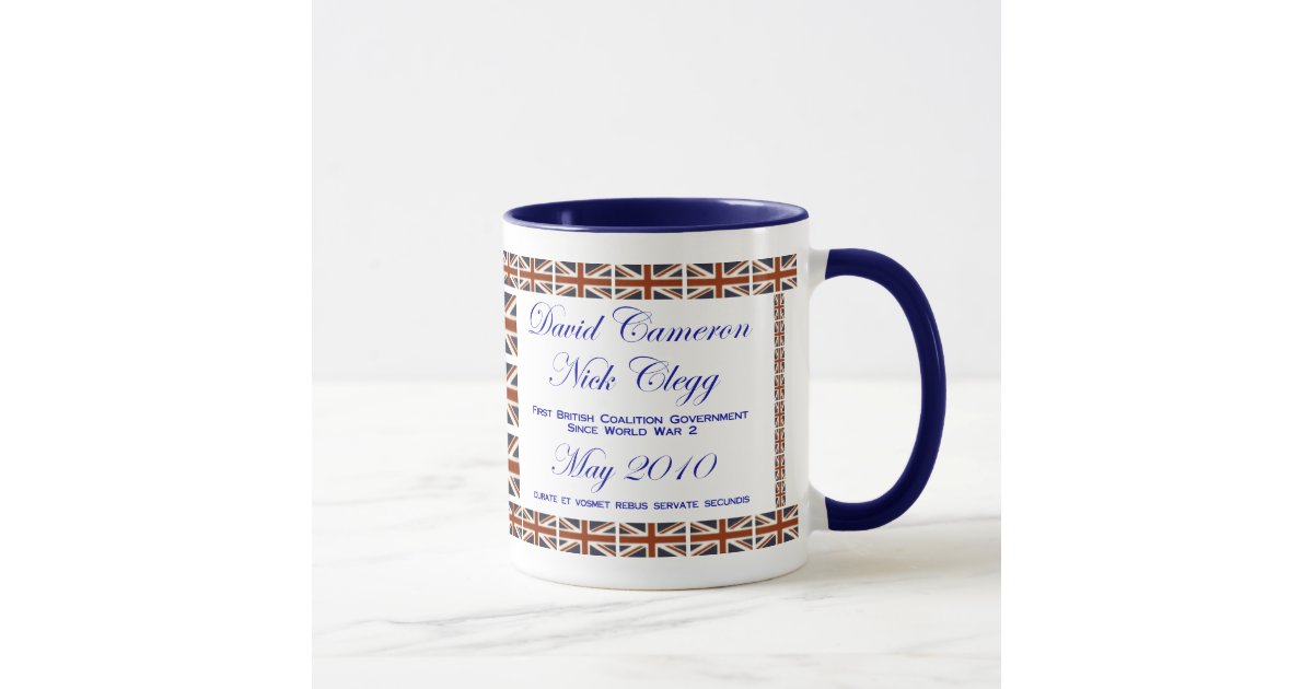 David Cameron ~ Nick Clegg ~ Coalition Mug | Zazzle