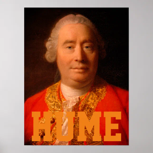 David Hume (1766 Allan Ramsay portrait) Poster | Zazzle