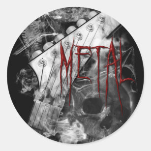 Heavy Metal Stickers & Labels | Zazzle UK