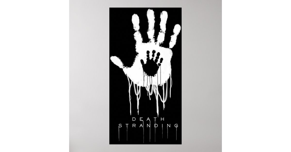 Death Stranding Hand v2 Poster | Zazzle
