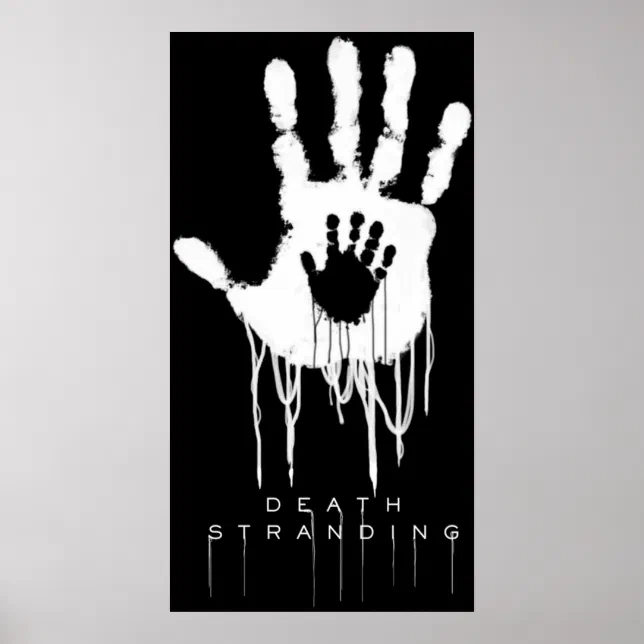 Death Stranding Hand v2 Poster | Zazzle