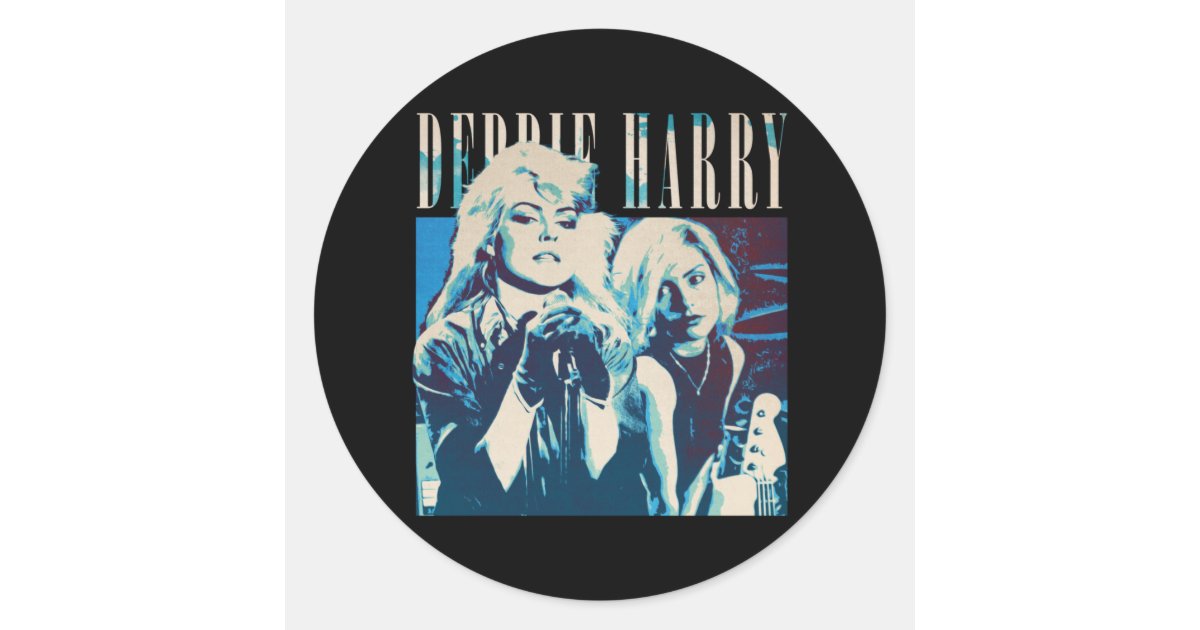 Debbie Harry, Debbie Harry Classic Round Sticker | Zazzle