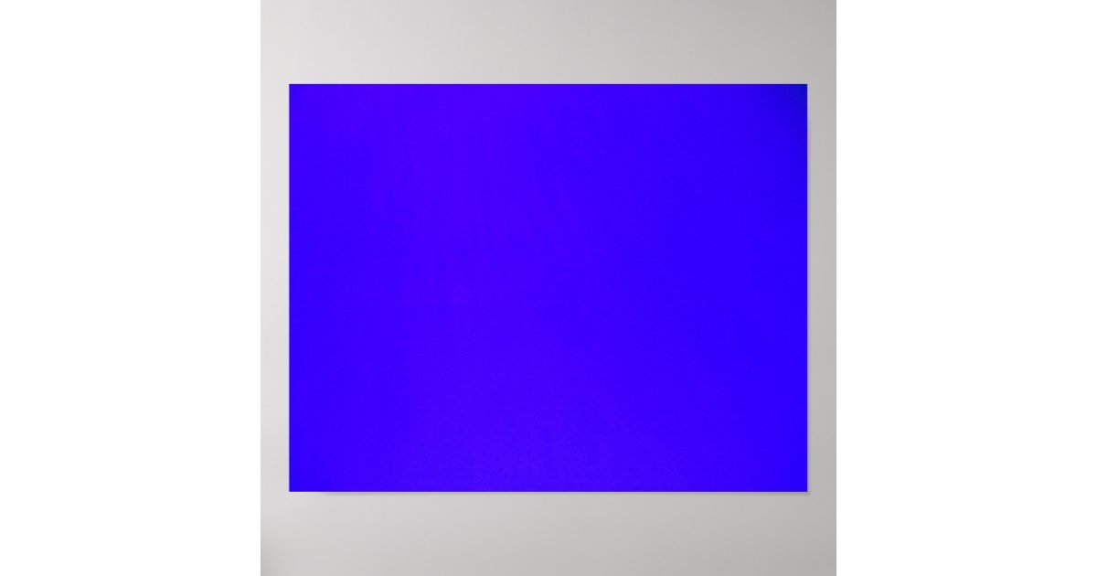 DEEP ROYAL BLUE SOLID COLORS 211 BACKGROUNDS WALLP POSTER | Zazzle