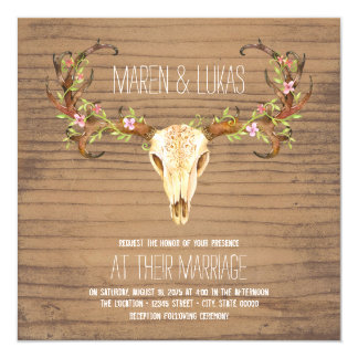 Deer Wedding Invitations & Announcements | Zazzle.co.uk
