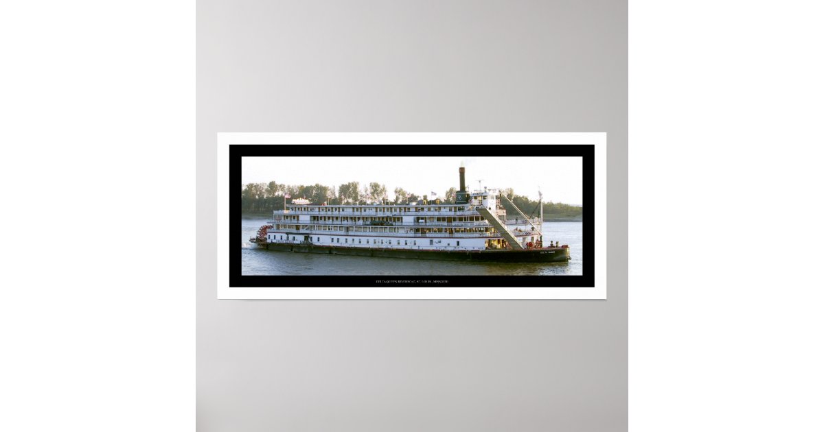 Delta Queen Riverboat Poster | Zazzle