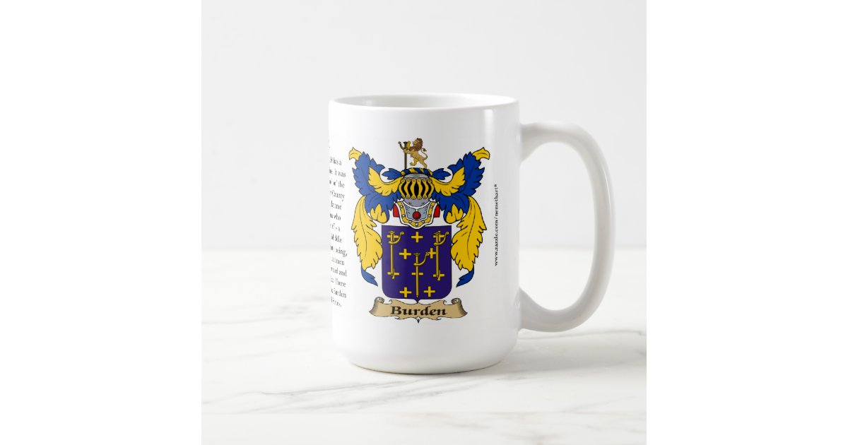 “Denney”“Denney family crest““Denney coat of arms Coffee Mug | Zazzle