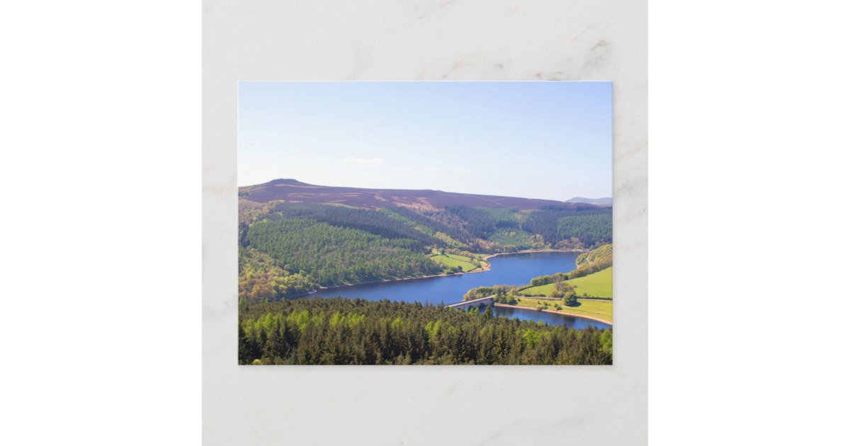 Derwent Reservoir, Derbyshire, England Postcard | Zazzle