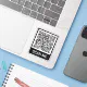 Design Your Own Custom QR Code Sticker Template | Zazzle