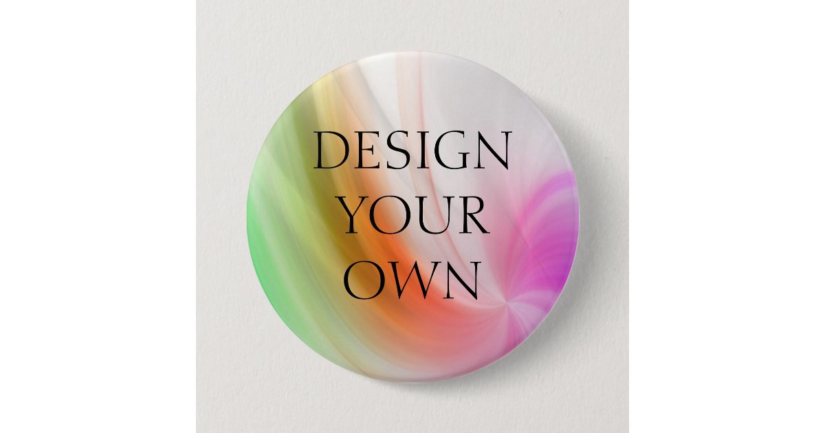 Design Your Own Pin/Badge 7.5 Cm Round Badge | Zazzle