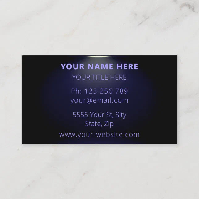 Design Your Own Promotional Business Card | Zazzle