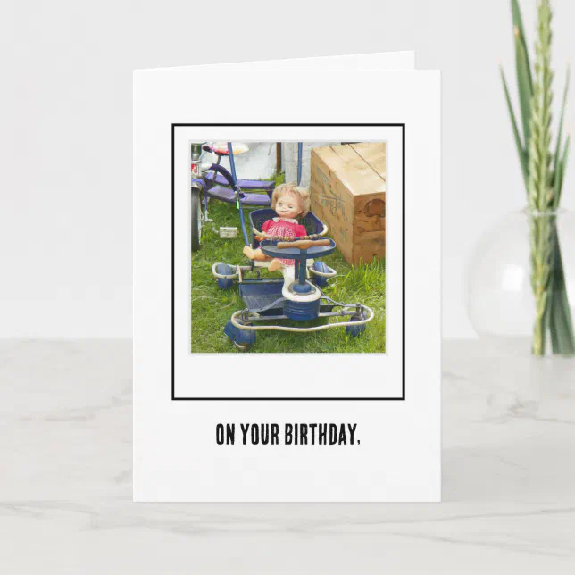 Designated Driver Birthday Card | Zazzle