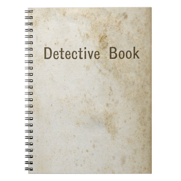 Detective Notebooks | Zazzle.co.uk