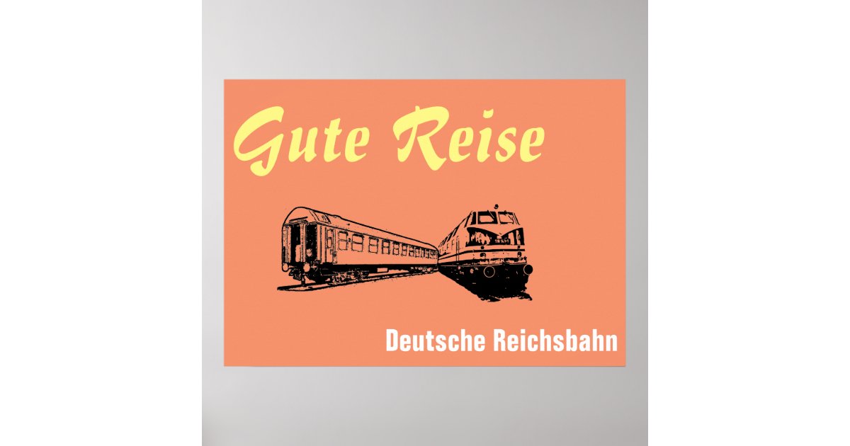 Deutsche Reichsbahn Poster | Zazzle