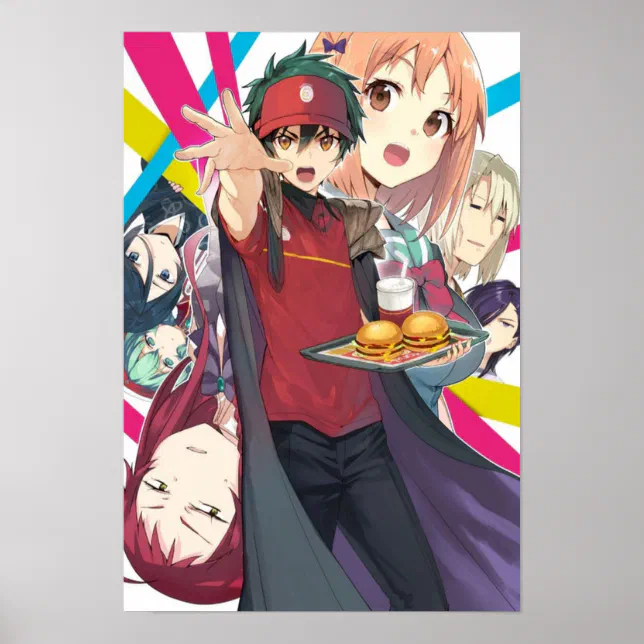 Devil is a Part Timer Maou Emi Chiho Poster | Zazzle