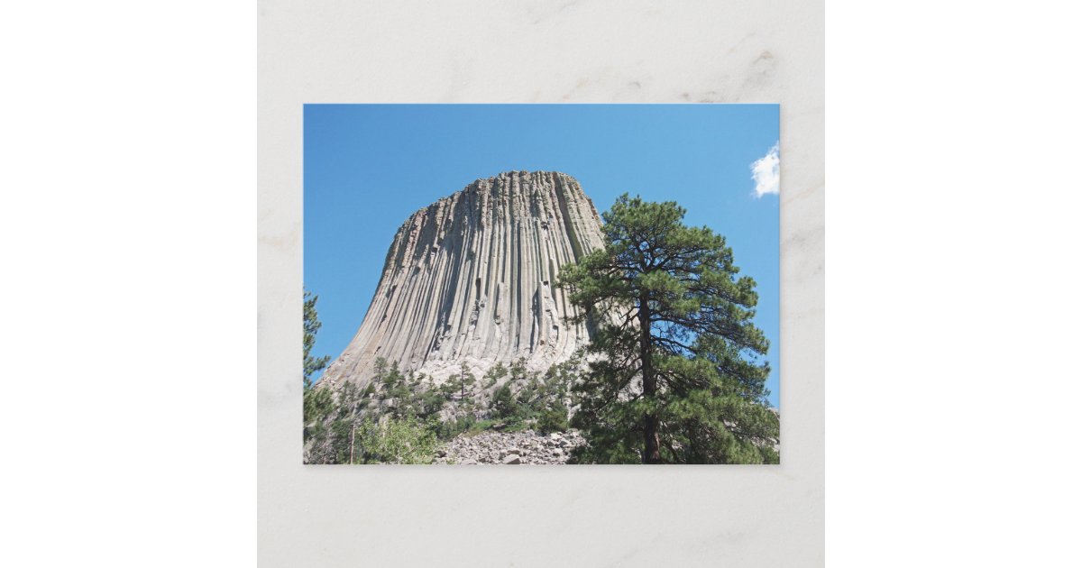 Devils Tower Wyoming Postcard | Zazzle