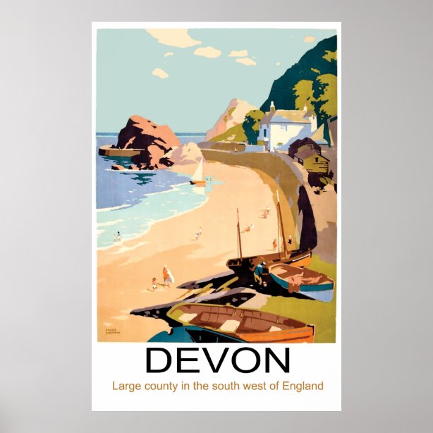 Devon Posters & Prints | Zazzle UK