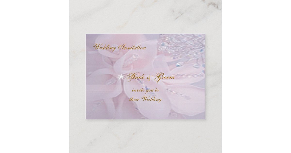 Diamond Wedding Invitation | Zazzle