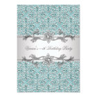 Teal Blue All Occasion Party Invitation Template | Zazzle.co.uk