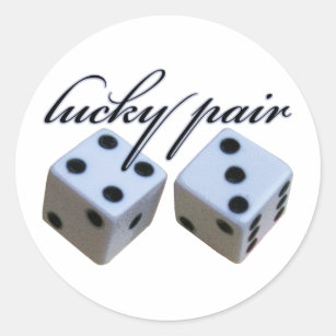 Dice Stickers & Labels | Zazzle UK