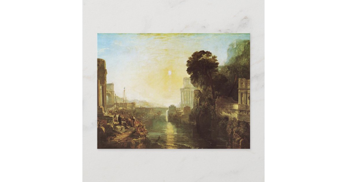 Dido Building Carthage Postcard | Zazzle