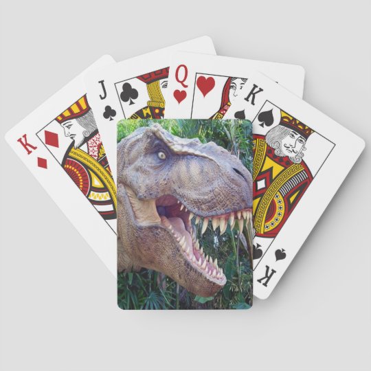 Dinosaur Playing Card Deck | Zazzle.co.uk