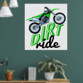 Dirt racing poster | Zazzle