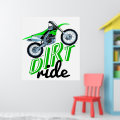 Dirt racing poster | Zazzle