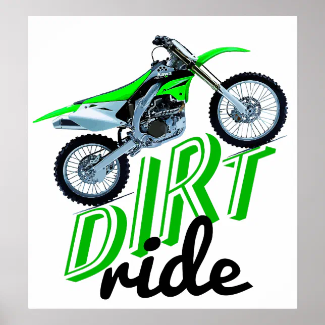 Dirt racing poster | Zazzle