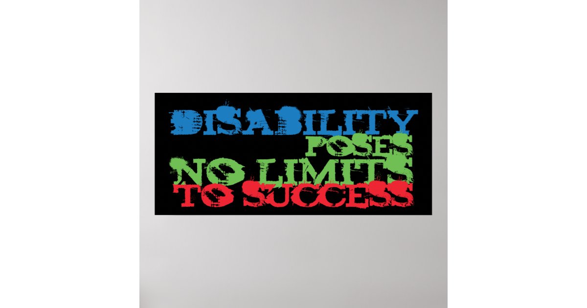 Disability Awareness Poster | Zazzle