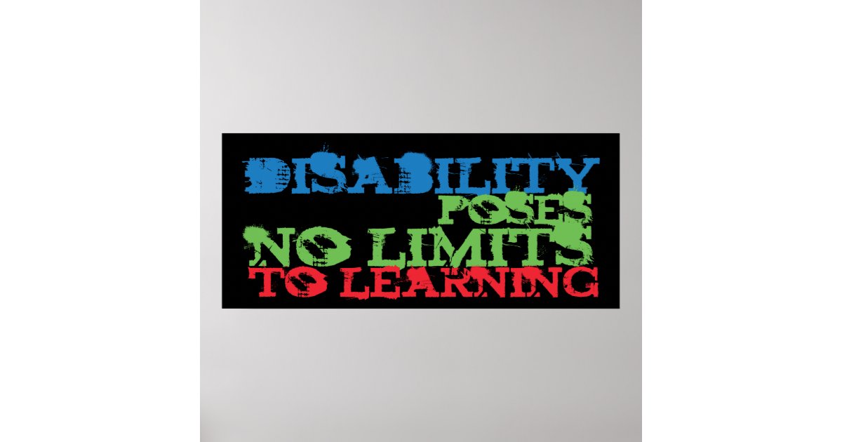 Disability Awareness Poster | Zazzle