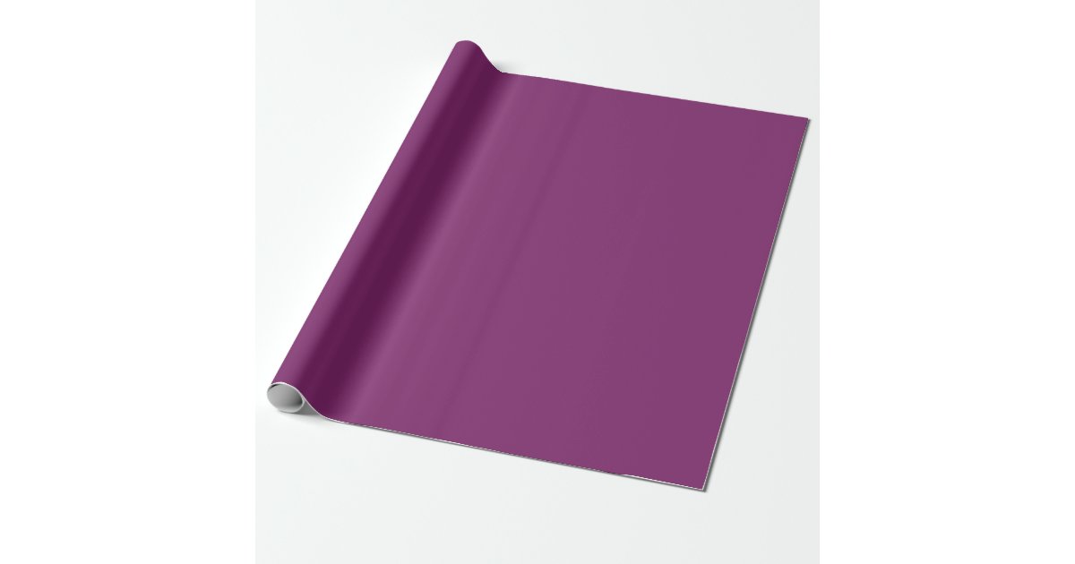 Distinctly Elite Purple Colour Wrapping Paper | Zazzle