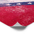Distressed Arkansas Flag Poster | Zazzle