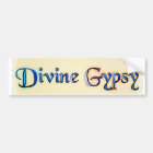 Gypsy bowtop caravan bumper sticker | Zazzle.co.uk