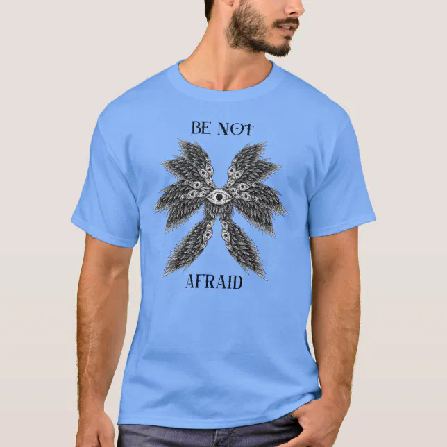 Divine Radiance: Biblically Accurate Seraph Angel T-Shirt | Zazzle